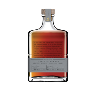 Hirsch The Single Barrel Silver Whiskey