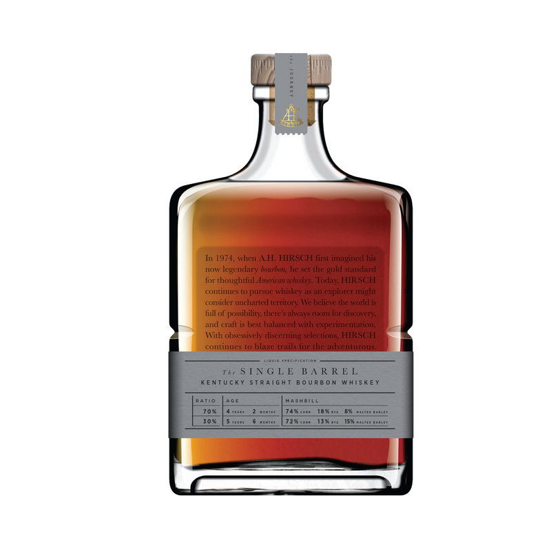 Hirsch The Single Barrel Silver Whiskey